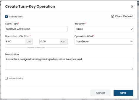 Create a Turn-Key Operation